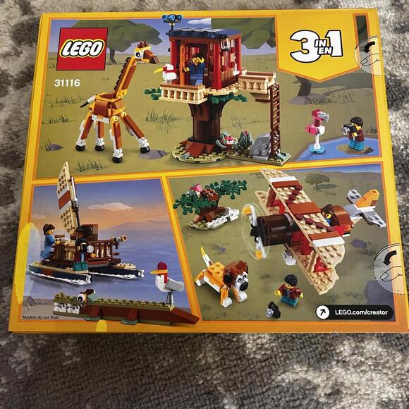 Lego | Toys | Lego Creator 3 In Safari Wildlife Tree House Building Set ...